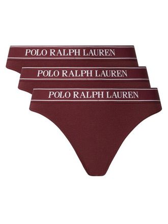 Polo Ralph Lauren String-Set 4P0708 Dunkelrot