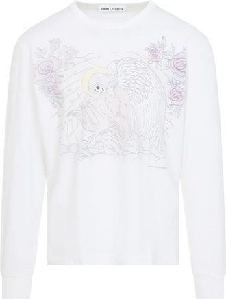 Our Legacy Homme, Tops, Blanc, Taille: XL Cruise T-shirt