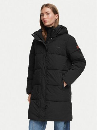 Guess Winterjacke W6BL31 W3797 Schwarz Regular Fit