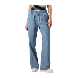 Minus Mid Waist Blaue Damenjeans - - Jeans - Damen - Blau - S