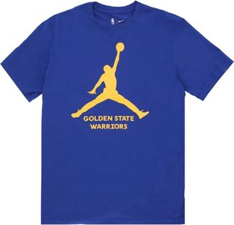 Nike Jordan Golden State Warriors T-Shirt - - Sport - Herren - Blau - M