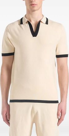 Manière De Voir t-shirt Lambert à col polo - Tons neutres