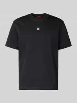 HUGO BOSS Regular Fit T-Shirt mit Baumwoll-Anteil Modell DILANSO