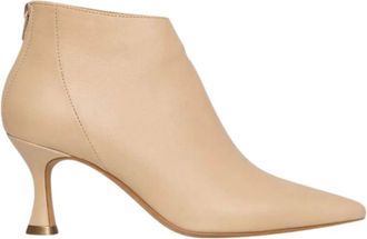 Gis&egrave;l moir&egrave; Femme, Chaussures, Beige, Taille: 39 EU Heeled Bottes