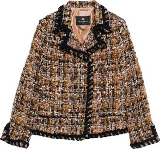 Etro Femme, Vestes, Multicolore, Taille: 38 FR Tweed Jacket