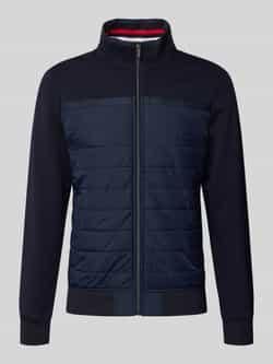 Christian Berg Sweatjacke mit Rei&szlig;verschluss