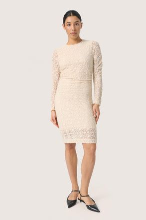 Soaked In Luxury Jerseykleid Slim fit offwhite