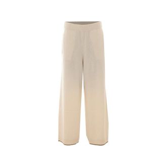 Brunello Cucinelli Femme, Pantalons, Beige, Taille: 36 FR Pantalon large