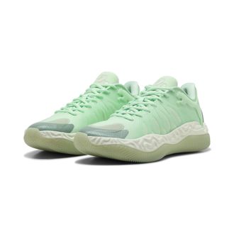 Puma Chaussures de basketball basses Hali 1 Unisexe, Accessoires, Vert, 49.5