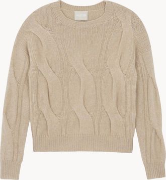 Kujten Pull col rond cachemire torsadé, 8 fils - Pull Nils