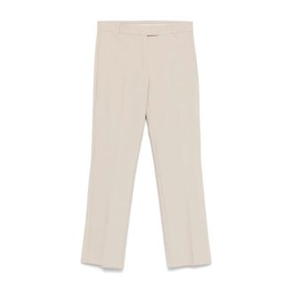 Max Mara Beige Weite Hose Fatina - - Trousers - Damen - Beige - S