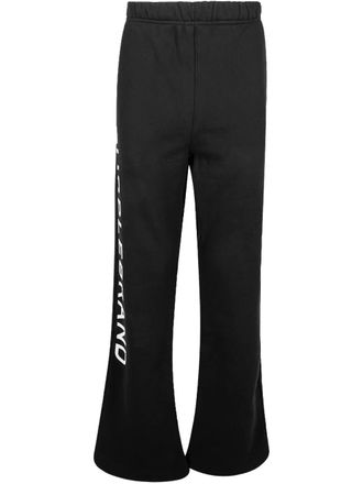 Purple pantalon de jogging Wordmark - Noir