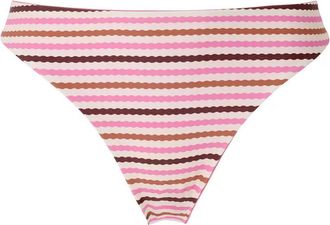 Brigitte Bardot Slip de bain r&eacute;versible rose Voyageuse