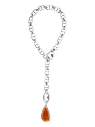 Capsule Eleven x Pantone collier Lariat - Argent