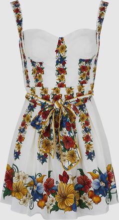 Farm Rio Robe Tropi Off-White