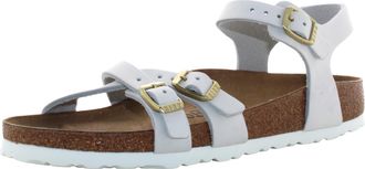 Birkenstock KUMBA 1029417 Antik-Weiss Weisse Damen Sandalen Schnallen Leder 41