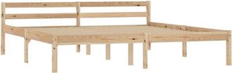 vidaXL Massivholzbett Kiefer 160x200 cm Vidaxl
