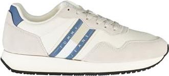 Tommy Jeans Homme TJM Modern Runner Em0Em01316 Bas, Grey (Stratus Grey), 44 EU