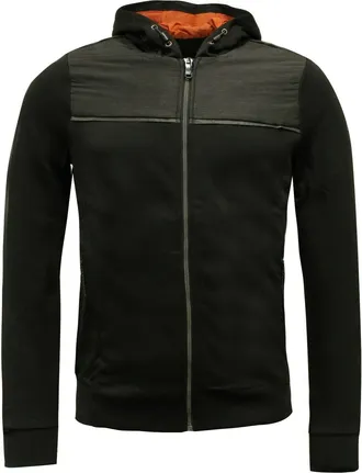 Sergio Tacchini Iraklen Zip Up Mens Track Top Jacke schwarz 37680 171 A51A