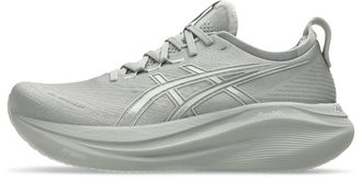 Asics Mens Gel-Nimbus 27 Running Shoe, Seal Grey/Lake Grey, 46.5 EU