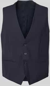 Daniel Hechter Weste mit V-Ausschnitt und Leistentaschen