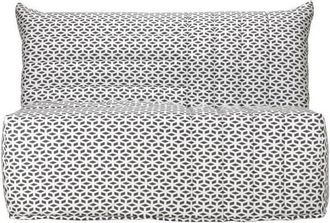 Les Tendances Bultex BECCI canap&eacute; convertible noir et blanc