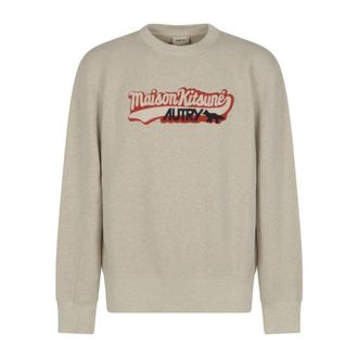 Autry Unisex Sweatshirt Kollektion - - Sweatshirts & Hoodies - Herren - Beige - L