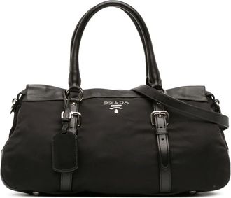 Prada sac à bandoulière Tessuto (2010-2025) - Noir