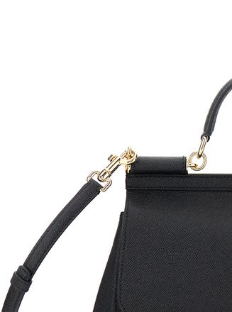 Dolce & Gabbana Sicily Top Handle Bag - Black
