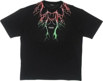 Phobia Archive Homme, Tops, Multicolore, Taille: XL Lightning Tee