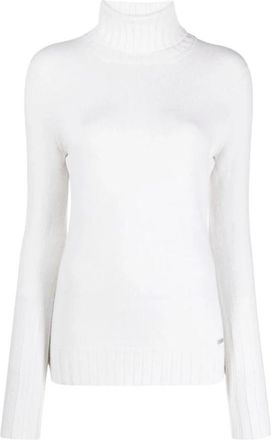 Kiton Rollkragenpullover aus Wolle - - Knitwear - Damen - Wei&szlig; - S