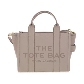 Marc Jacobs Femme, Sacs, Gris, Taille: ONE Size Le Petit Sac Cabas en Cuir