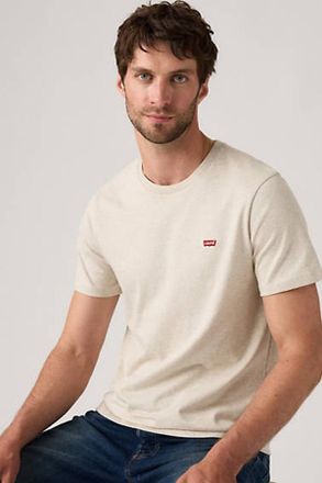 Levi's T Shirt Original Housemark - Homme - Neutral / White Peppercorn Heather Jersey - XL