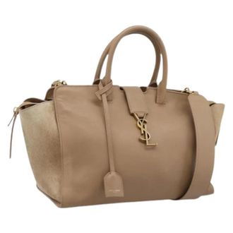 Saint Laurent Pre-owned Tote Bag - - Pre-owned - Damen - Beige - ONE SIZE