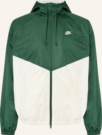 Nike Funktionsjacke Windrunner gruen