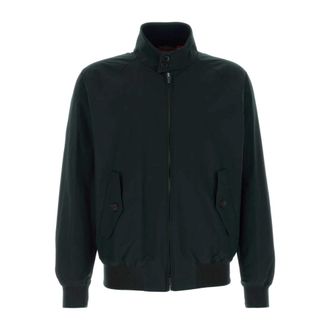 Baracuta Schwarze Harrington Jacke - - Jackets - Herren - Schwarzk - XS