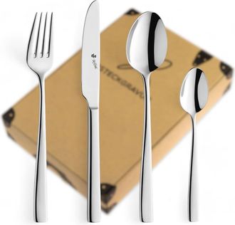 Paul Wirths Pure Besteckset 4-teilig Paul Wirths Besteck mit Namen