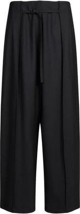 Le 17 Septembre Pantalon uni en laine m&eacute;lang&eacute;e