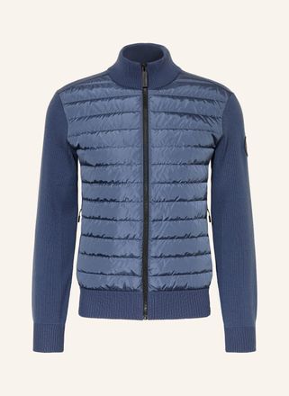 Canada Goose Strickjacke Hybridge Im Materialmix blau