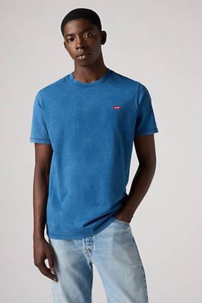 Levi's T Shirt Original Housemark - Homme - Bleu / True Indigo Dark Indigo Jersey - S