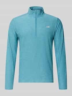 New Balance Regular Fit Sweatshirt mit Troyer-Kragen