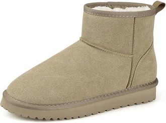 Mishansha Bottes de Neige Femme Chaussures dHiver Boots Fourrées Chaudes Antidérapantes 40 EU