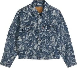 Levi's Veste col classique en denim de coton