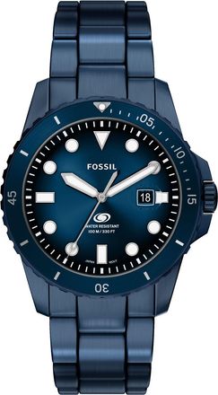 Fossil Uhr Fossil Blue FS6166 Dunkelblau