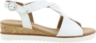 Gabor Femme, Chaussures, Blanc, Taille: 37 1/2 EU Wedge Sandal 82.751