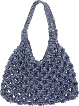 Hibourama Bags Hobo Bags - Vannifique - Crystal-Studded Jewel Bag - Gr. unisize - in Grau - f&uuml;r Damen