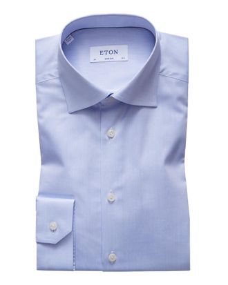 Eton Hemd aus Baumwolle, Super Slim Fit in