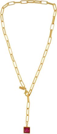 Dansk Copenhagen Kurze Fuchsia Halskette - - Accessories - Damen - Gelb - ONE SIZE