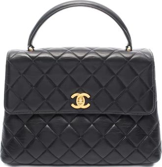 Chanel 1996-1997 Matelassé Handtasche - Schwarz