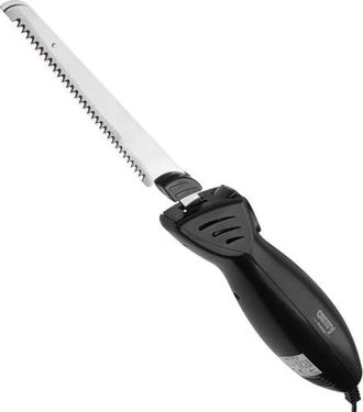 Camry CR 4513 Elektromesser, elektrisches Messer, Küchenmesser aus Edelstahl, schwarz